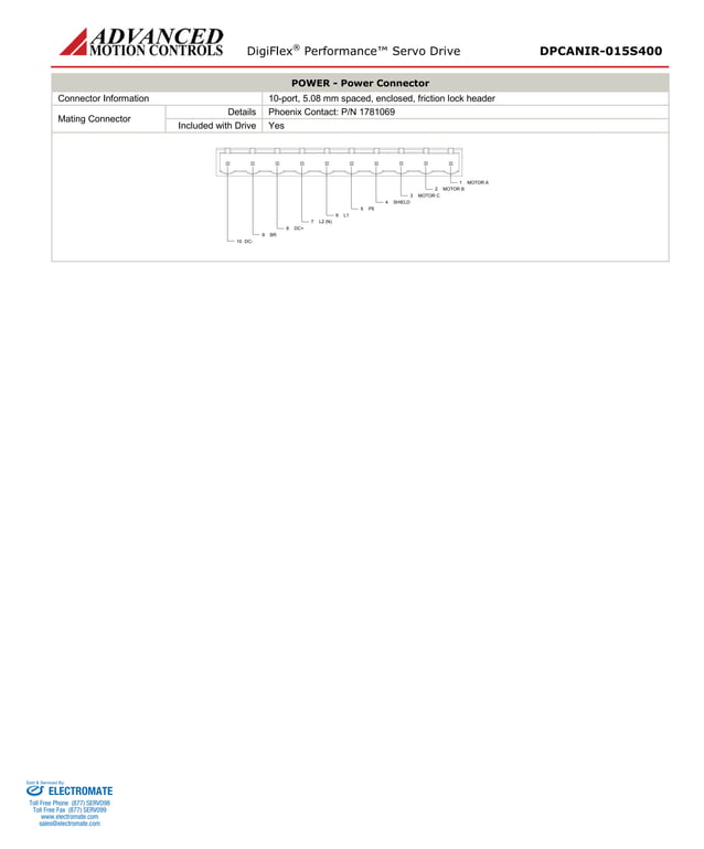 Advanced motion controls dpcanir 015s400 | PDF | Radio Control | Hobbies & Interests