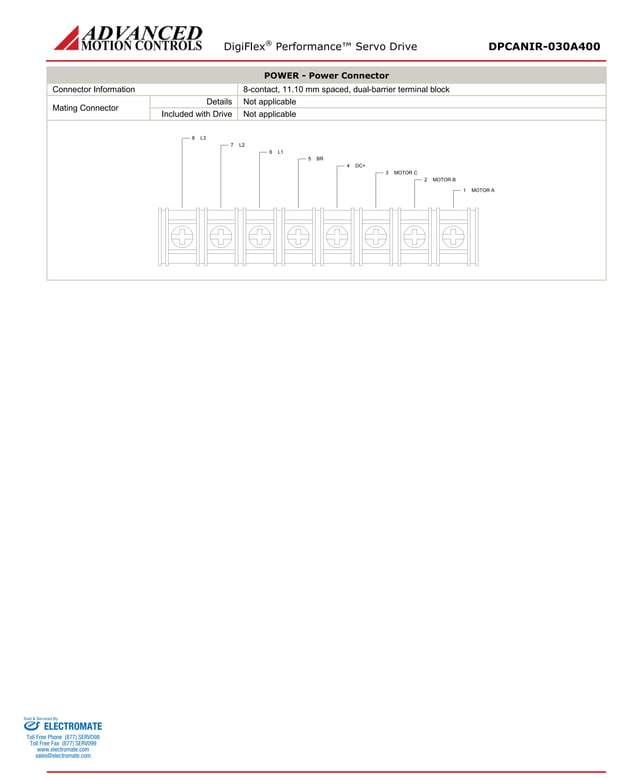 Advanced motion controls dpcanir 030a400 | PDF
