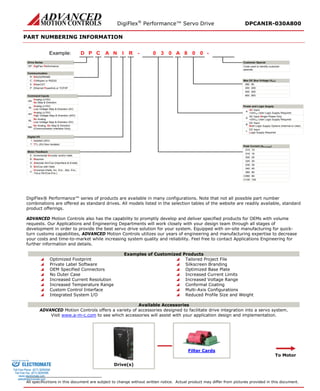 Advanced motion controls dpcanir 030a800 | PDF