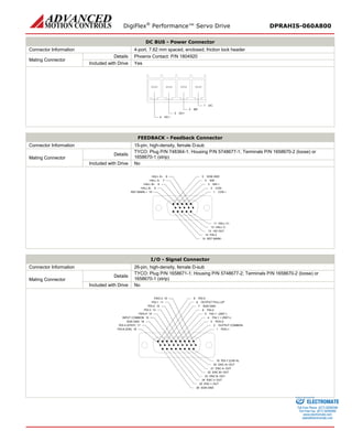 Advanced motion controls dprahis 060a800 | PDF