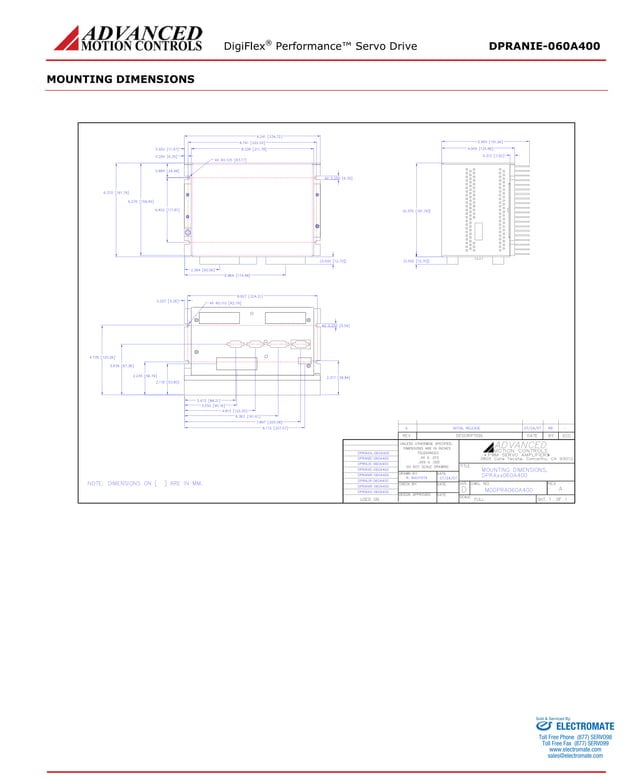 Advanced motion controls dpranie 060a400 | PDF