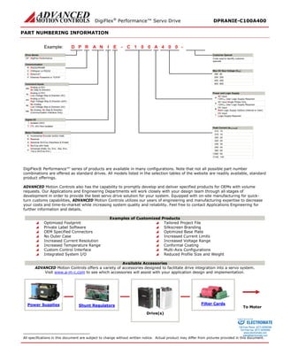 Advanced motion controls dpranie c100a400 | PDF