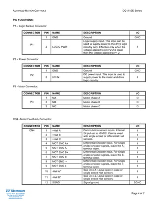 Advanced motion controls dq111ee20a8bdc qd1 | PDF
