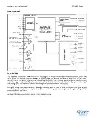 Advanced motion controls dr100ee30a40ldc | PDF | Computer Peripherals | Computing