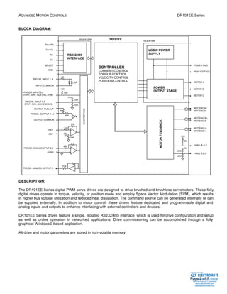 Advanced motion controls dr101ee30a40ndc | PDF
