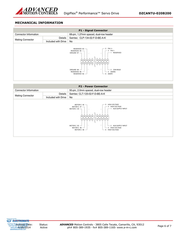 Advanced motion controls dzcantu 020b200 | PDF | Computer Peripherals | Computing