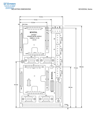 Advanced motion controls mc4xzgal | PDF | Computer Peripherals | Computing