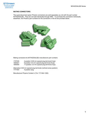 Advanced motion controls mc4xzgalqd | PDF