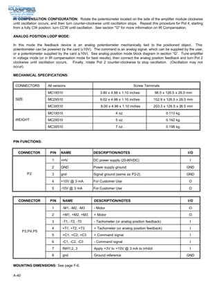 Advanced motion controls mf2x510 | PDF