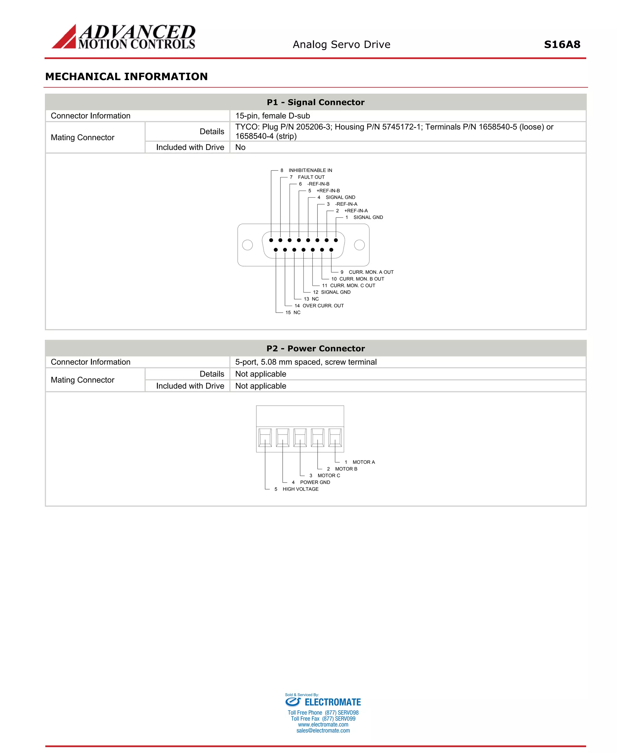 Advanced motion controls s16a8 | PDF | Computer Peripherals | Computing