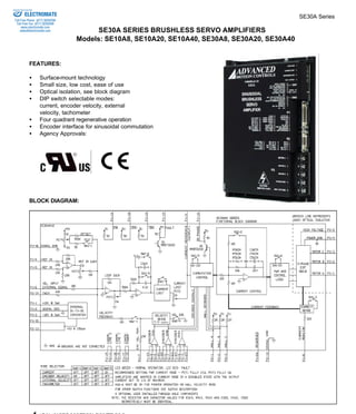 Advanced motion controls se10a40 | PDF