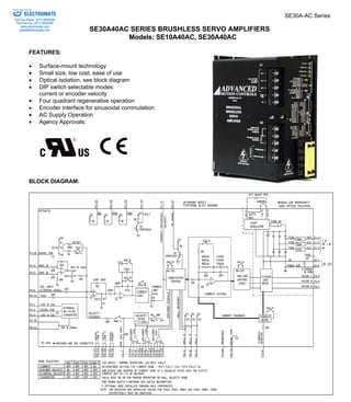 Advanced motion controls se30a40ac | PDF