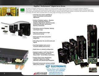 Advanced motion controls servo drive catalog | PPT