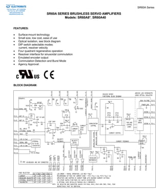 Advanced motion controls sr60a40 | PDF