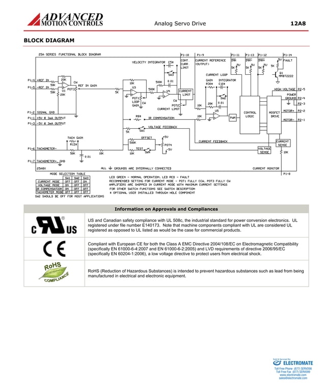 Advanced motions controls 12a8 | PDF | Computer Peripherals | Computing