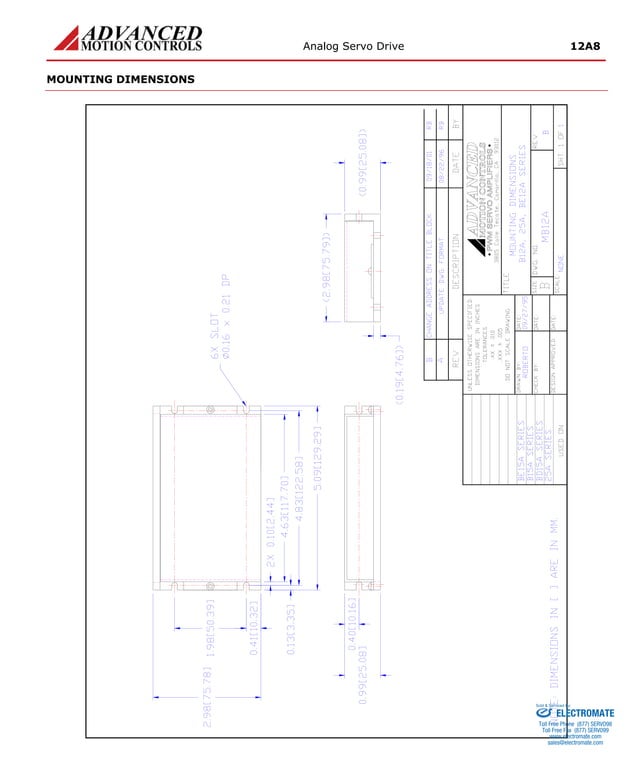 Advanced motions controls 12a8 | PDF | Computer Peripherals | Computing