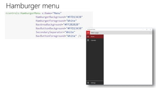 Advanced MVVM Windows UWP apps with Template 10 | PPT