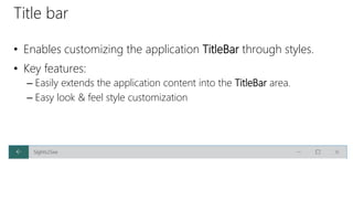 Advanced MVVM Windows UWP apps with Template 10 | PPTX