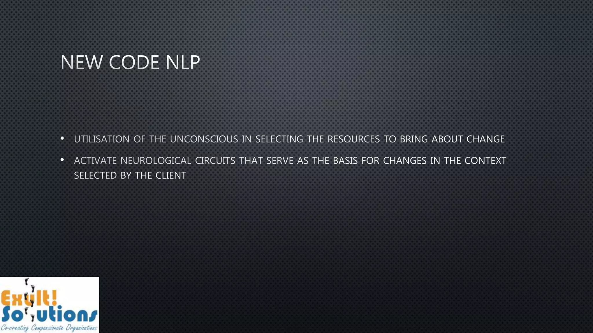 Advanced NLP Series Part 5: Shifting States by Ms. Rukmini Iyer | PPT