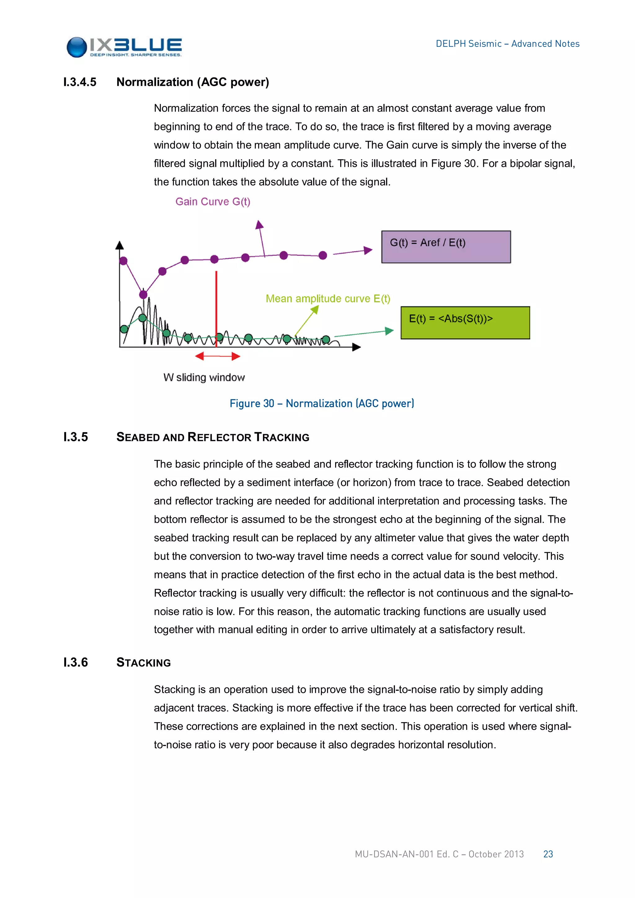 iXblue - DELPH Seismic advanced notes | PDF