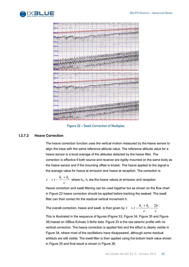 iXblue - DELPH Seismic advanced notes | PDF