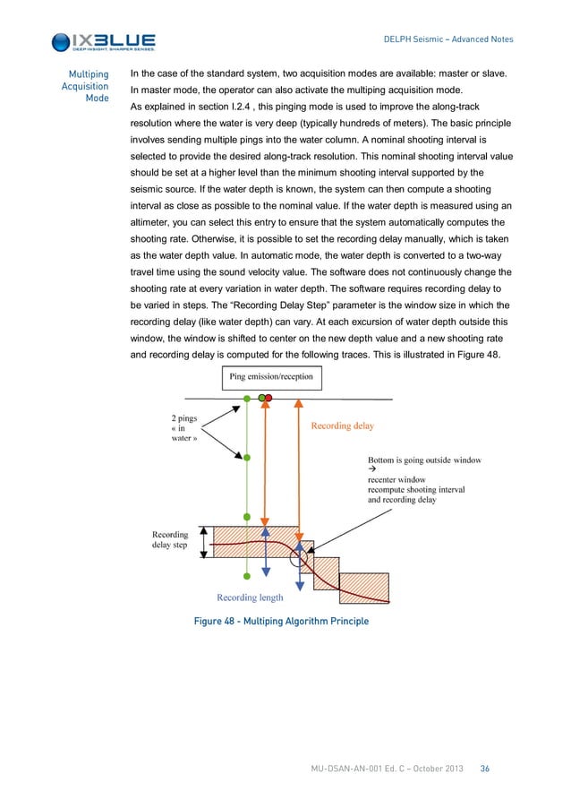 iXblue - DELPH Seismic advanced notes | PDF
