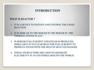 Advanced nuclear reactor in nuclear power station | PPT