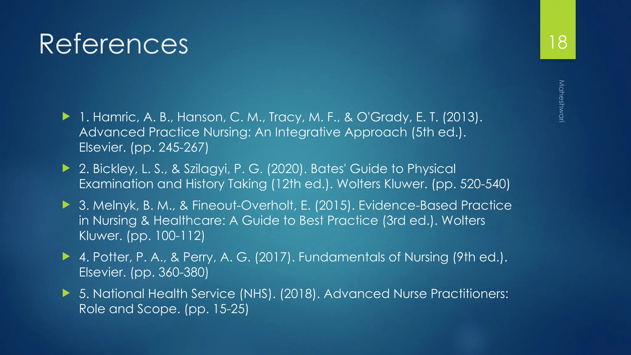 Advanced Nurse Practitioner (ANP)....... | PPTX