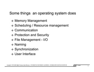 Advanced operating systems | PDF | Operating Systems | Computer Software and Applications