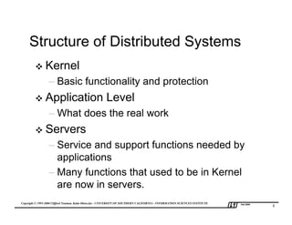 Advanced operating systems | PDF