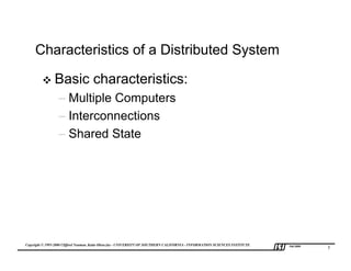 Advanced operating systems | PDF