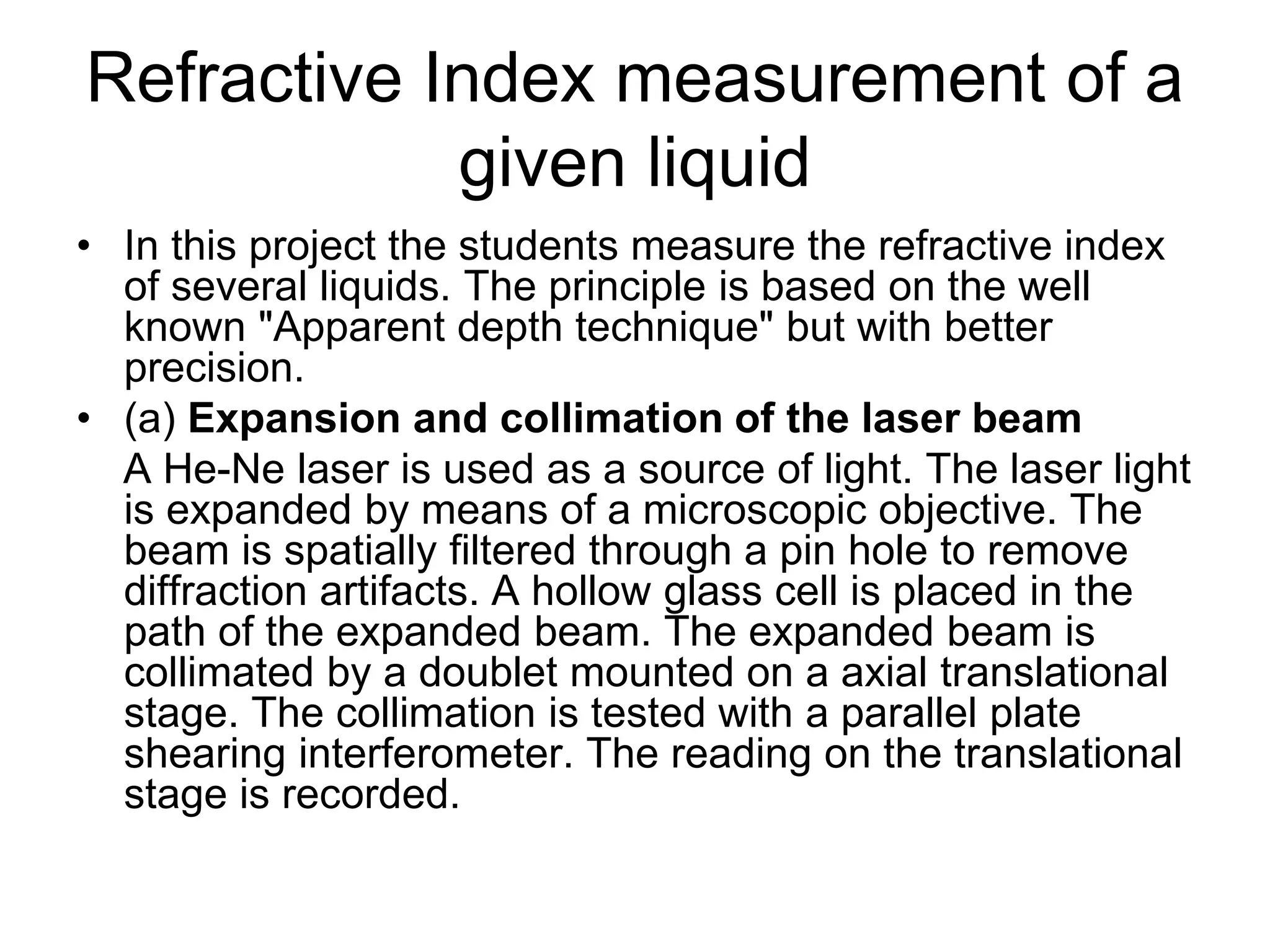 Advanced Optics Lab at SJSU.ppt
