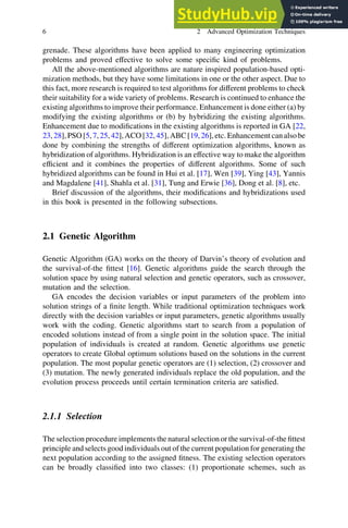 Advanced Optimization Techniques | PDF