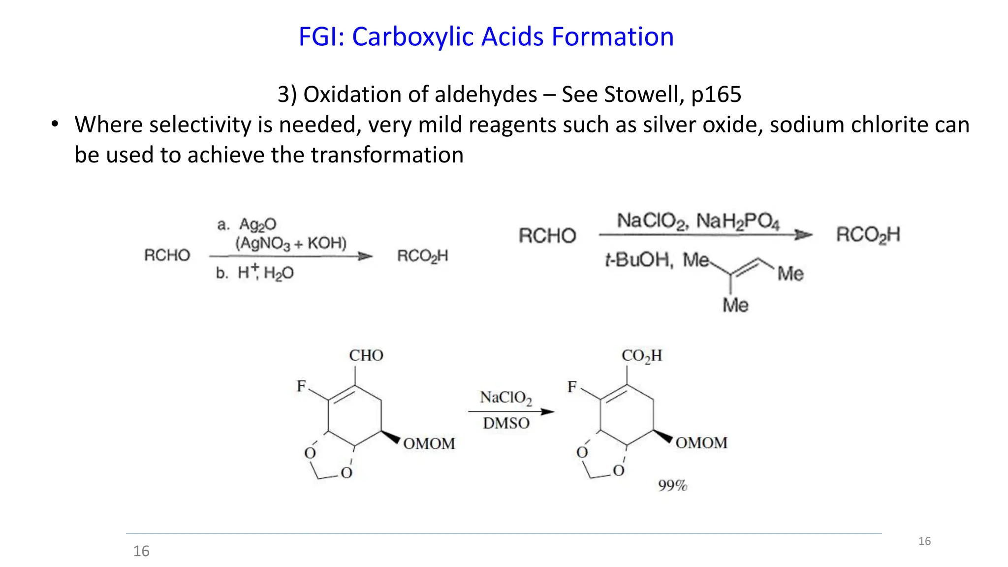 Functional group interconversions(oxidation reduction) | PPTX