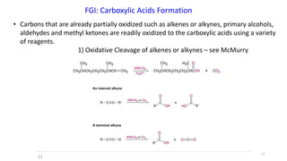 Functional group interconversions(oxidation reduction) | PPTX