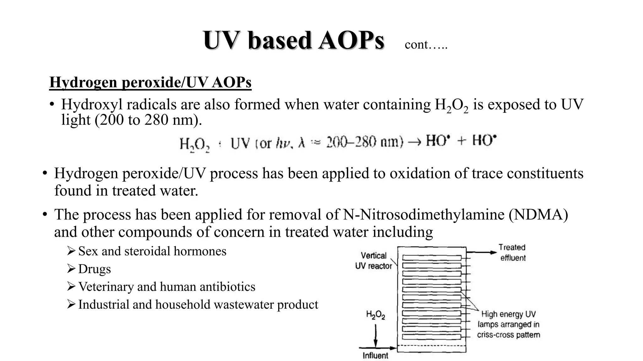 Advanced oxidation processes | PPTX