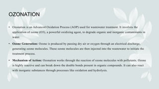 Advanced oxidative processes, reverse osmosis, ion exchange method | PPTX