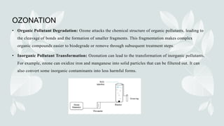 Advanced oxidative processes, reverse osmosis, ion exchange method | PPTX