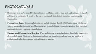 Advanced oxidative processes, reverse osmosis, ion exchange method | PPTX