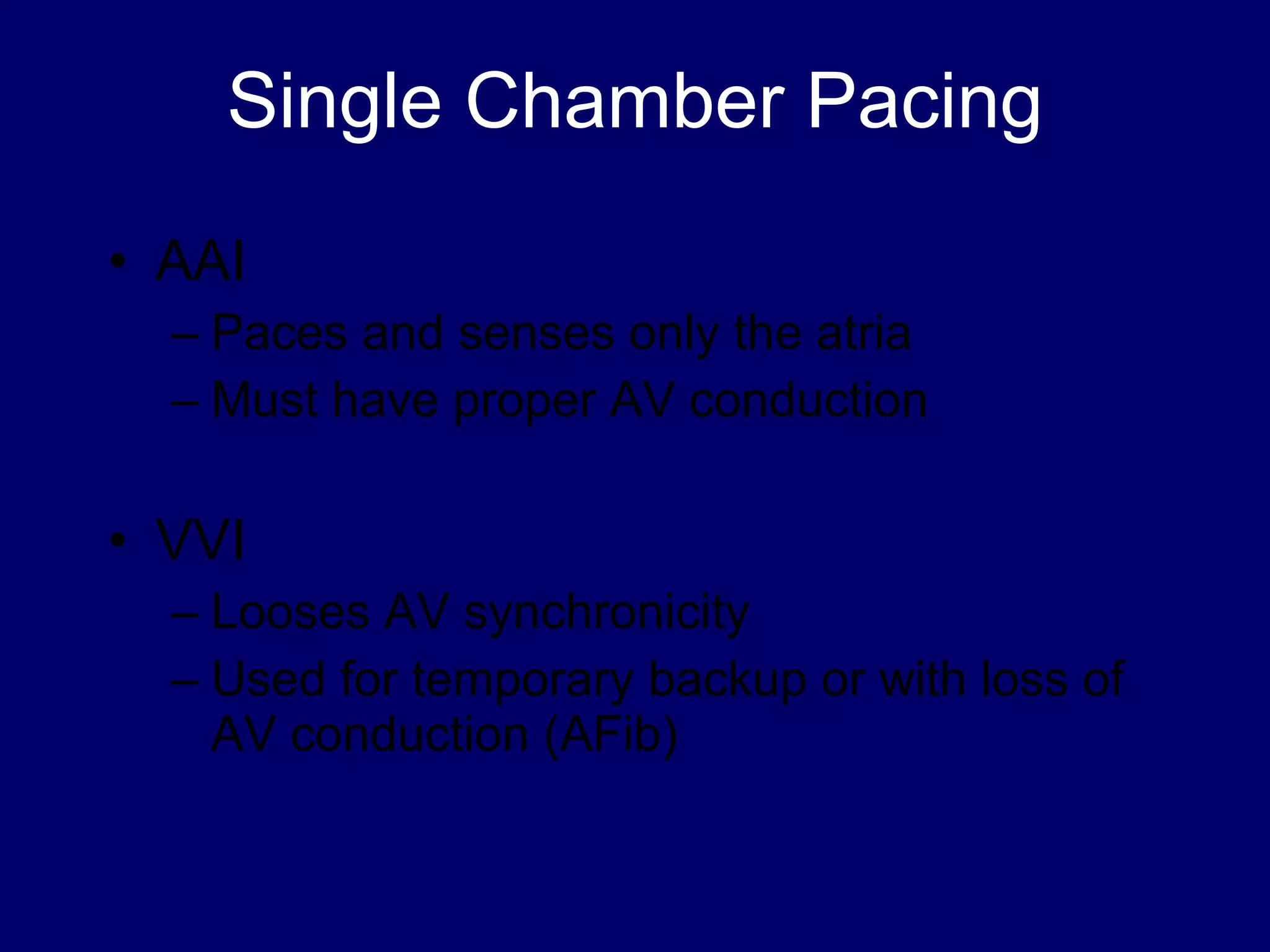 A D V A N C E D P A C I N G | PPT