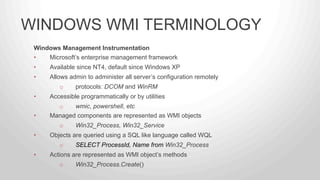 Advanced Pen Testing Techniques-DNS-WMI | PDF | Computing | Technology ...