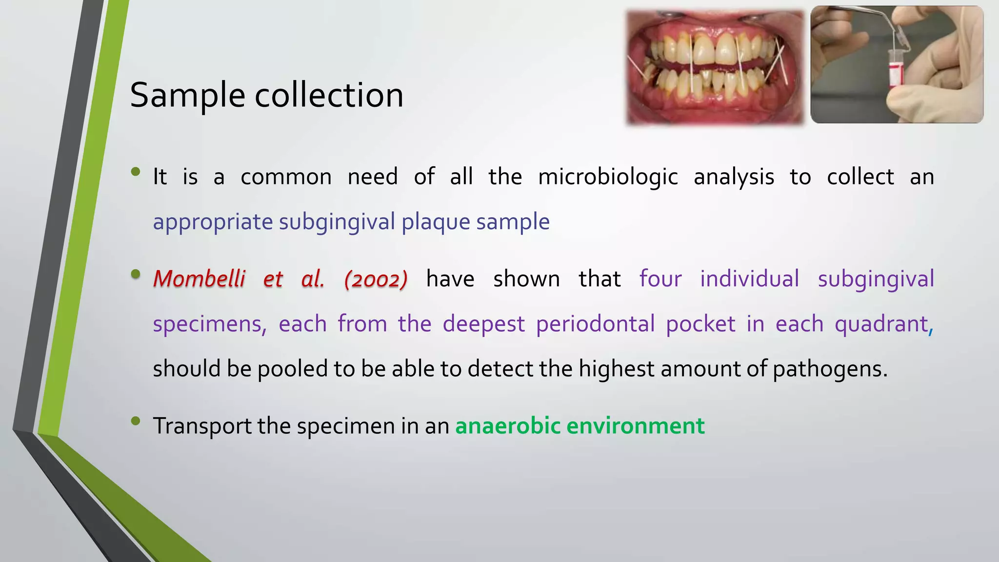 Advanced periodontal diagnostic techniques mine | PPTX