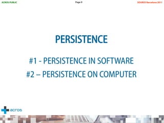 Advanced (persistent) binary planting | PDF