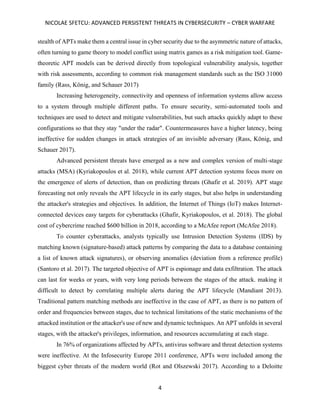 Advanced Persistent Threats in Cybersecurity – Cyber Warfare | PDF
