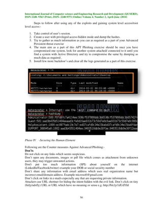 Advanced phishing the art of stealing | PDF