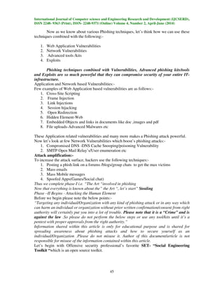 Advanced phishing the art of stealing | PDF