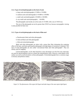Advanced photogeology lecture notes kadir dirik | PDF