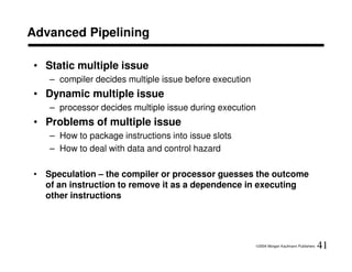 Advanced pipelining | PDF
