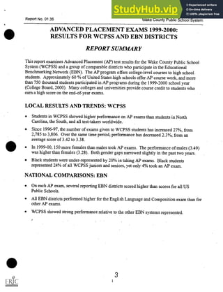 Advanced Placement Exams 1999-2000 Results for WCPSS and EBN Districts.pdf