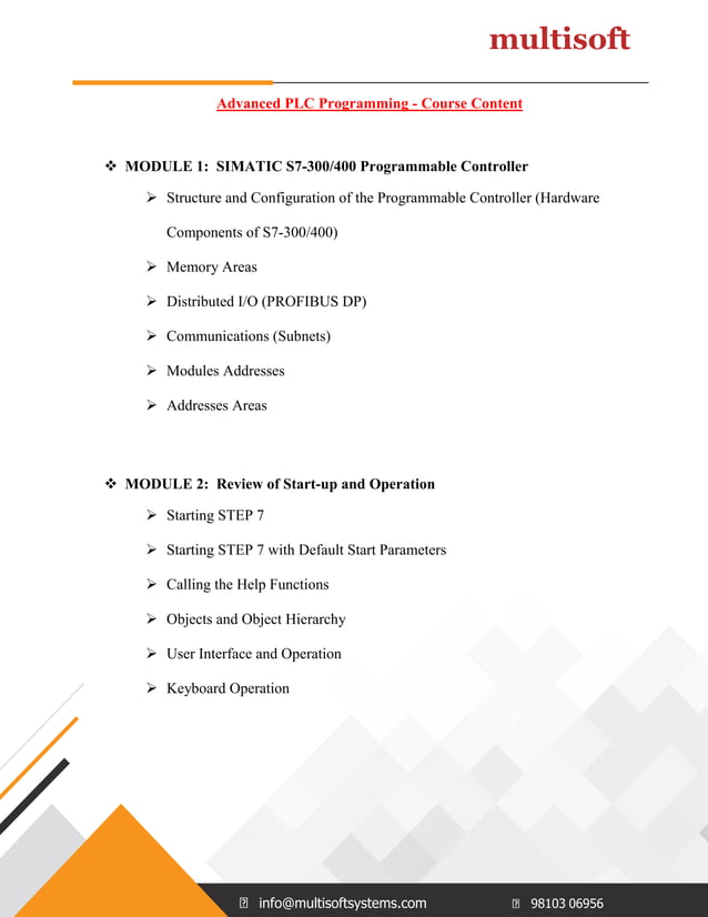 Advanced PLC Programming _Course Content.pdf